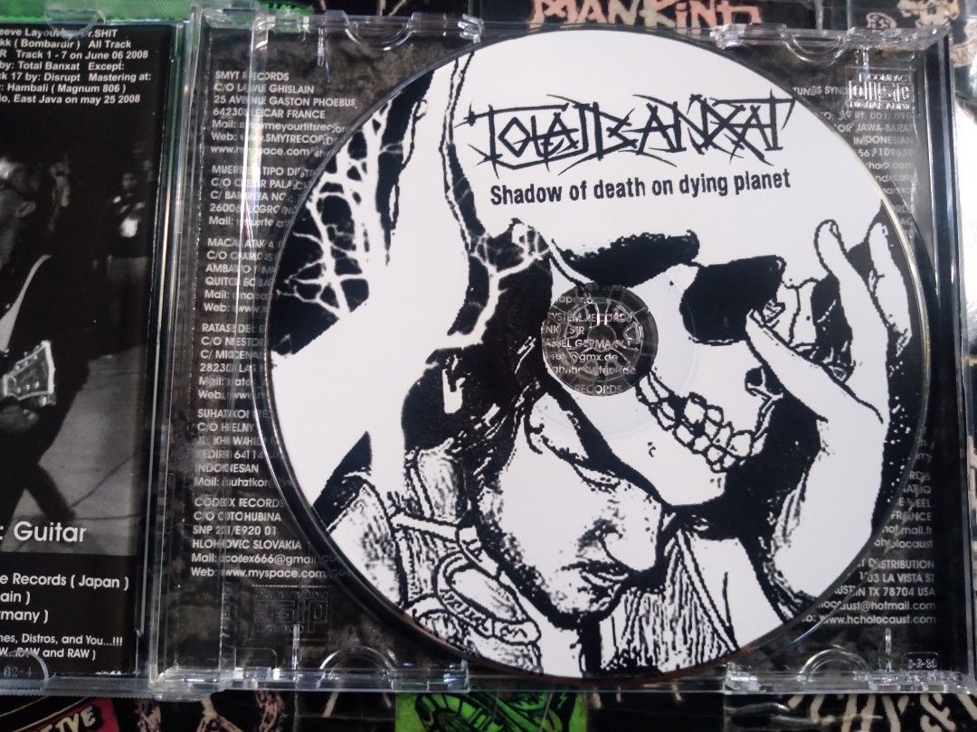 Total Banxat - Shadow of Death on Dying Planet DBEAT CRUST PUNK CD 2008 ...