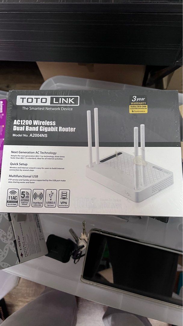 Toto Link Wireless Router, Computers & Tech, Parts & Accessories ...