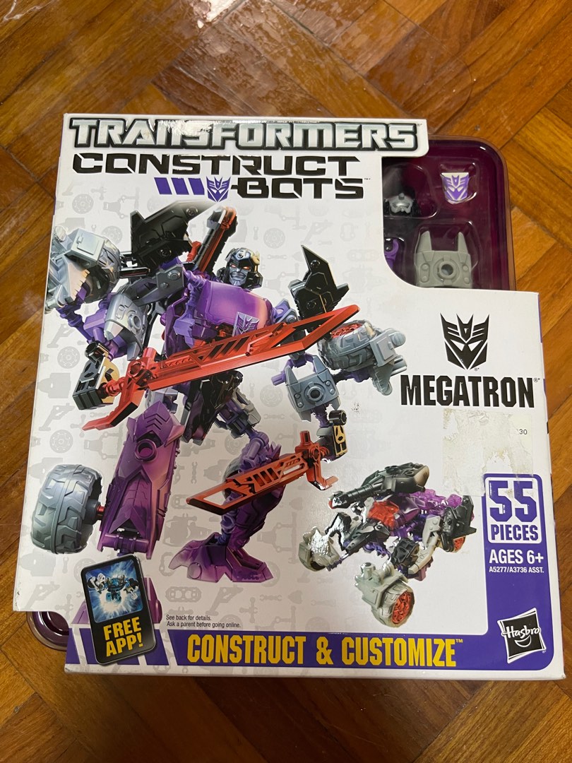 Transformer Construct Bots Megatron Toy / Toys, Hobbies & Toys, Toys & Games on Carousell