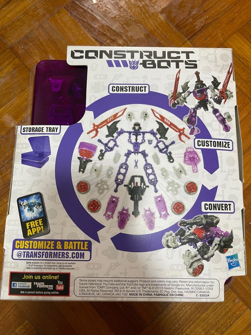 Transformer Construct Bots Megatron Toy / Toys, Hobbies & Toys, Toys ...