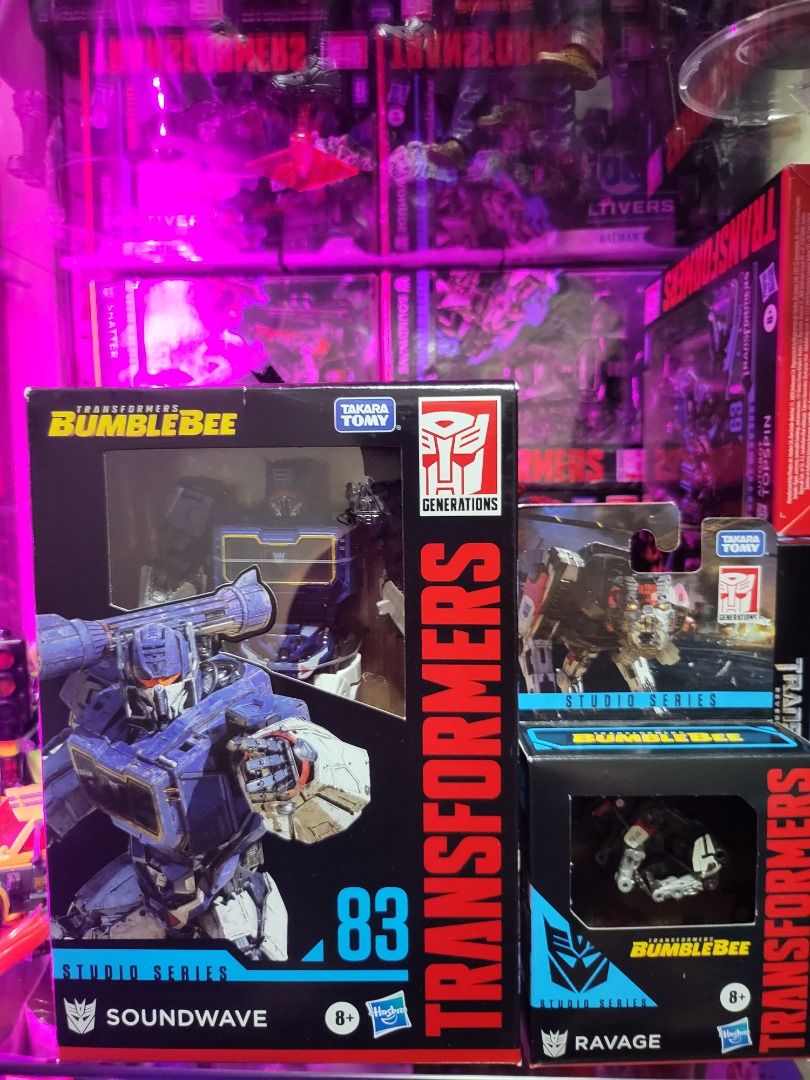 Transformers Studio series 83 Soundwave with Ravage, Hobbies & Toys ...