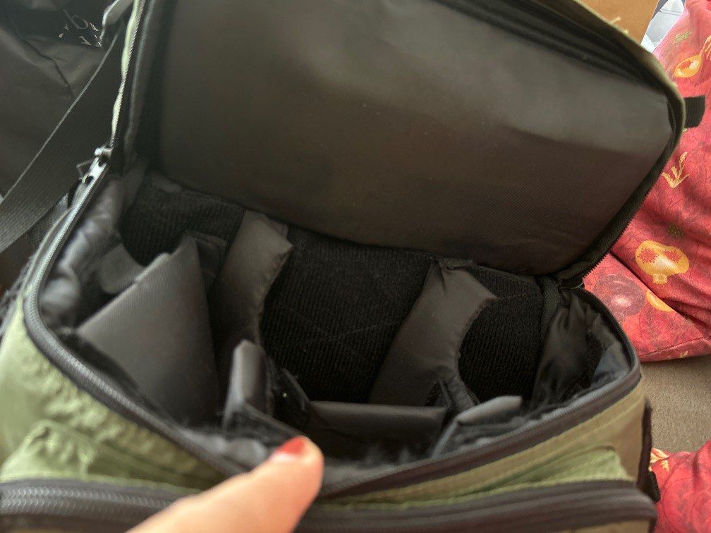 Truly Pro Army backpack 2 compartment camera bag, Men's Fashion, Bags ...