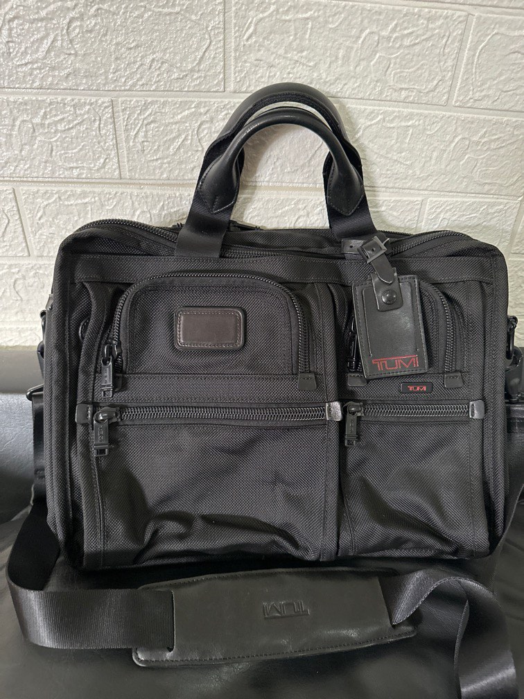 Tumi Alpha Ballistic Briefcase, Men's Fashion, Bags, Briefcases on Carousell