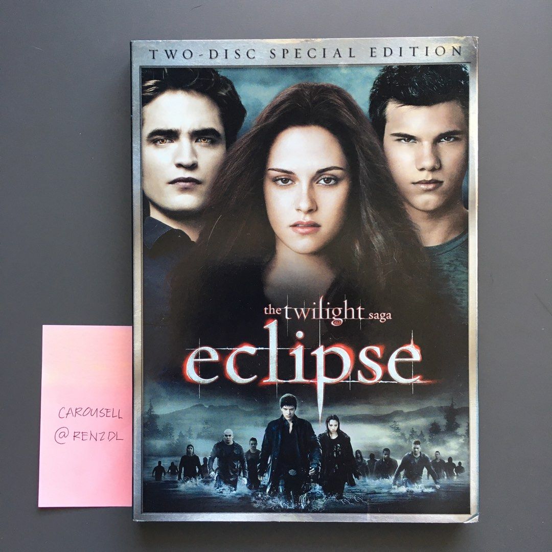 Twilight, The Twilight Saga New Moon, The Twilight Saga Eclipse DVD ...