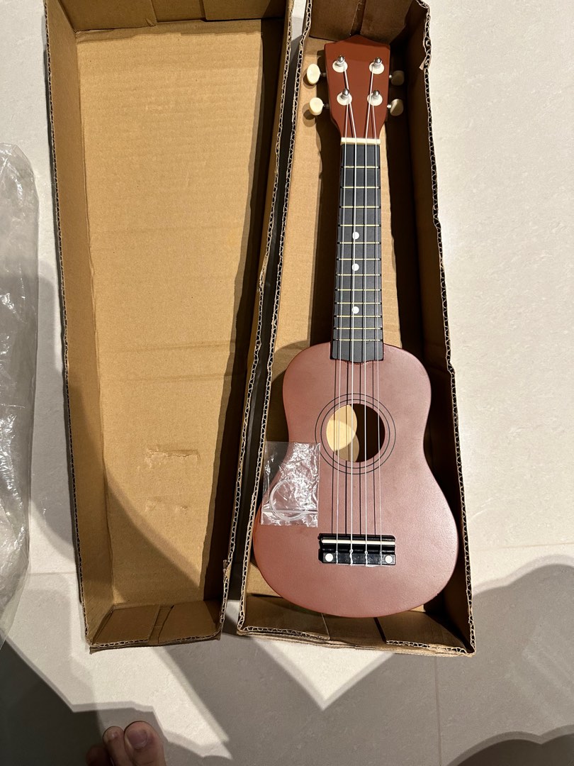 Ukulele with box, Hobbies & Toys, Music & Media, Musical Instruments on ...