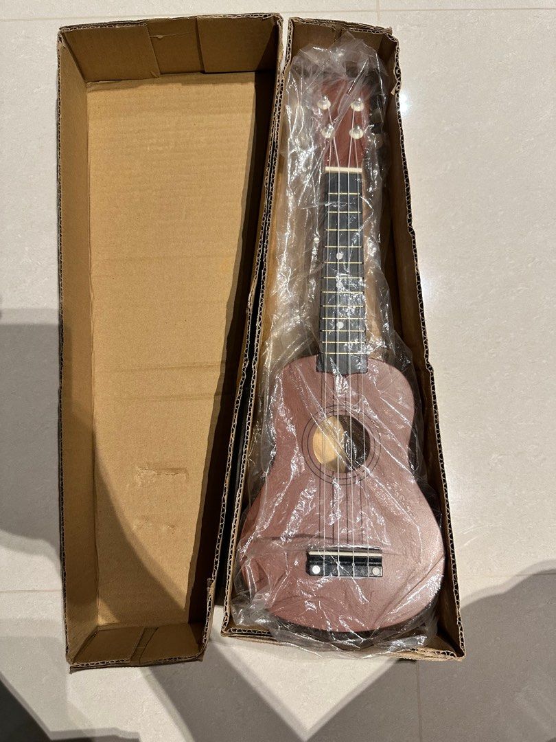 Ukulele with box, Hobbies & Toys, Music & Media, Musical Instruments on ...
