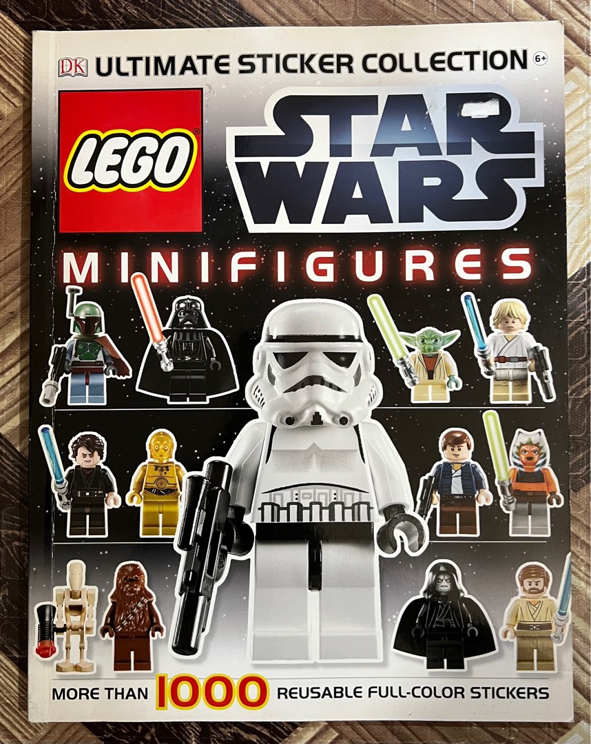 Ultimate Sticker Collection - Lego Star Wars Minifigures, Hobbies ...