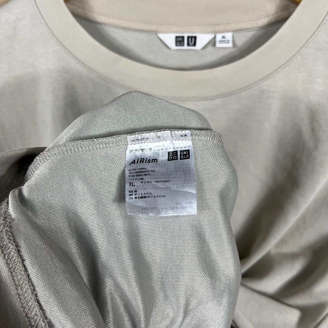 Uniqlo U Airism, Men's Fashion, Tops & Sets, Formal Shirts on Carousell