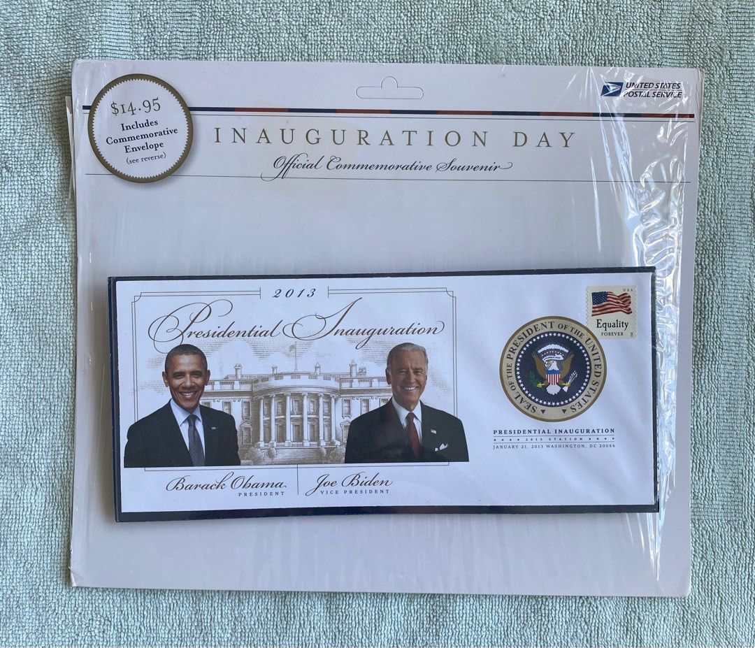 USA Historical Presidential Inauguration 2009 & 2023 Official Stamps ...