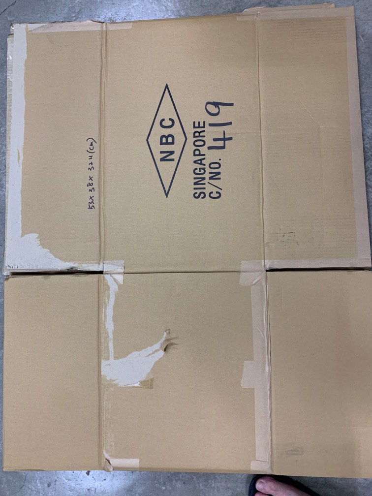 Used Carton box, Furniture & Home Living, Home Improvement ...