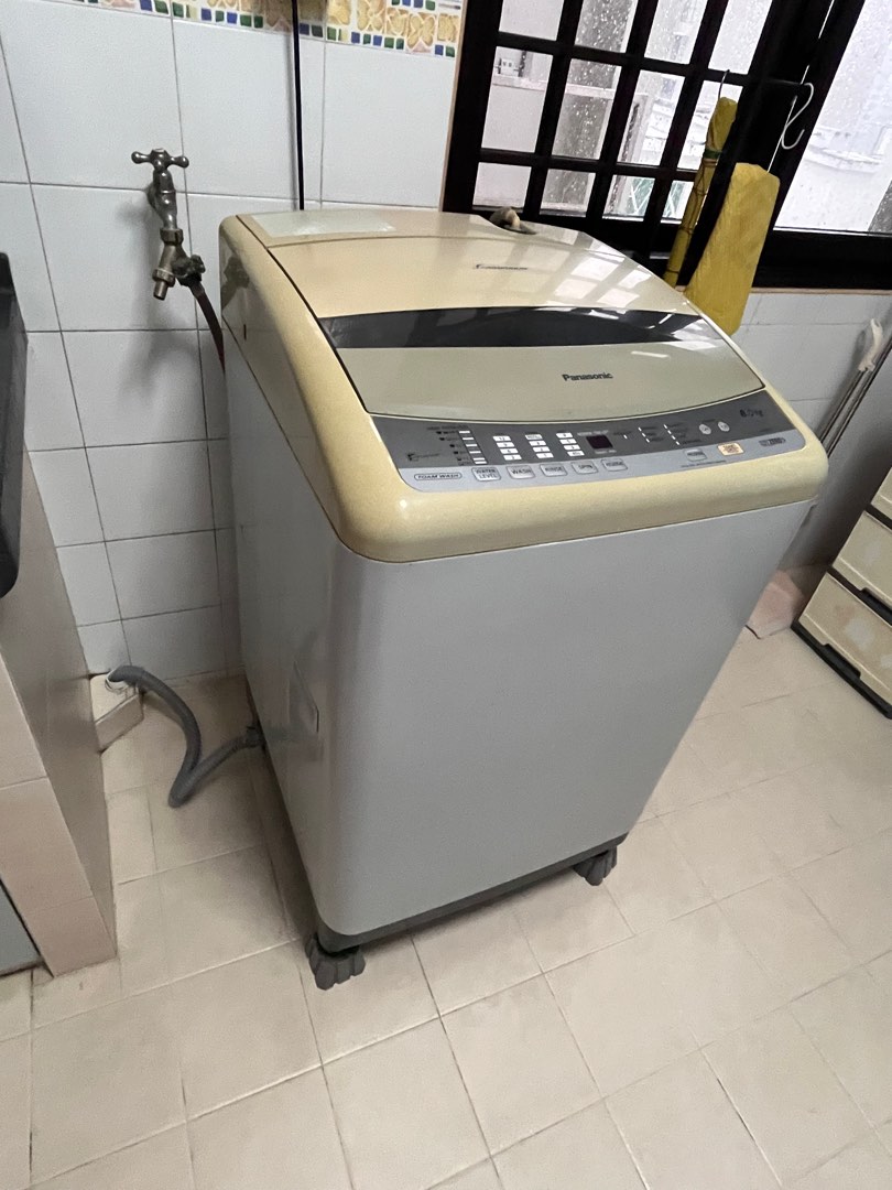 Used Panasonic Washing Machine (top load) 8Kg To Bless from SengKang ...