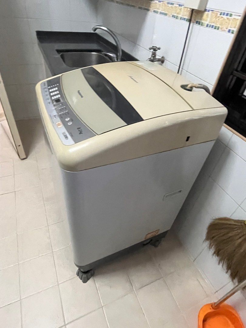 Used Panasonic Washing Machine (top load) 8Kg To Bless from SengKang ...