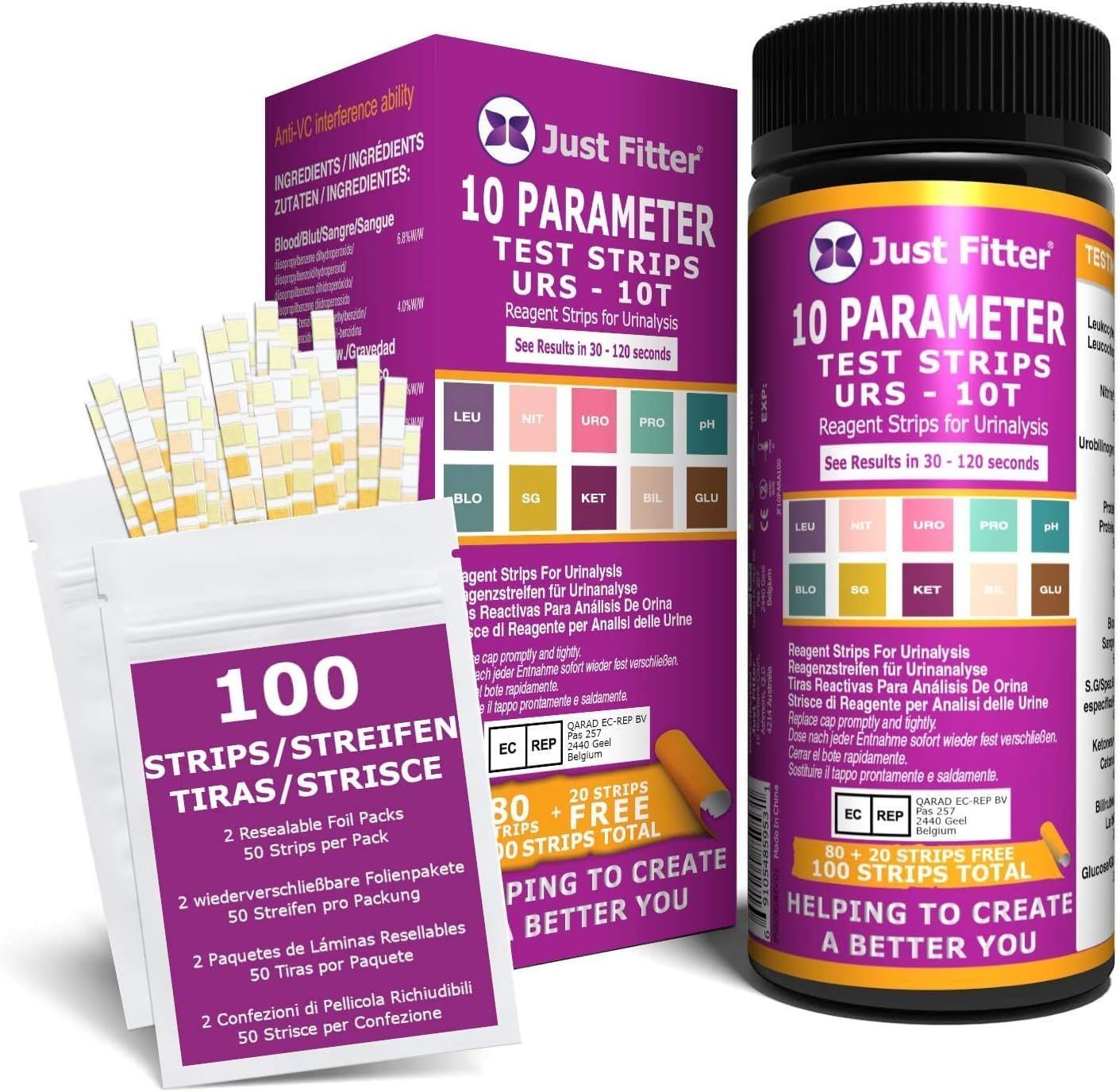 UTI Urine Test Strips. Ships from SG. Urinary Tract Infection Strip ...