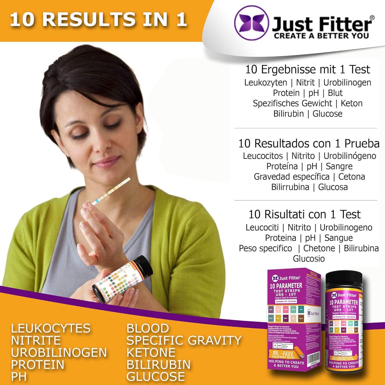 UTI Urine Test Strips. Ships from SG. Urinary Tract Infection Strip ...