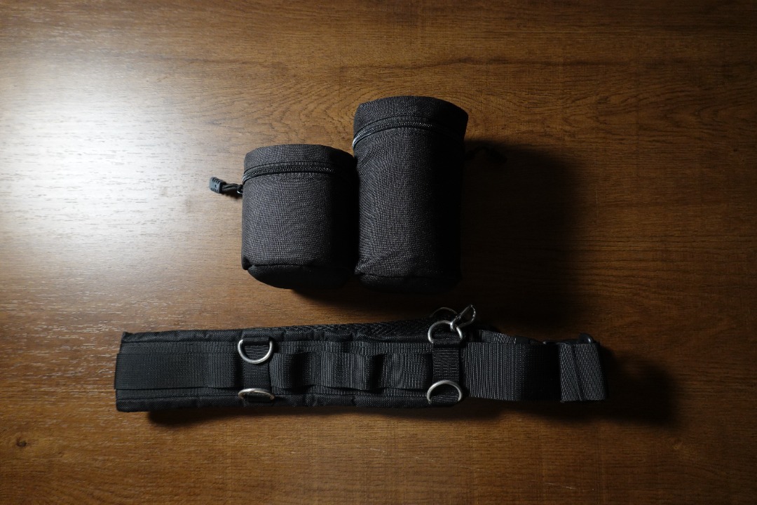Utility Belt with 2 Lens Bags, Photography, Photography Accessories ...