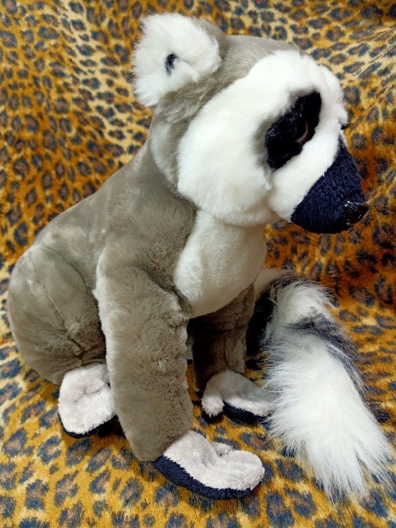 VERY BEAUTIFUL BIG SIZE REALISTIC RACCOON PLUSH TOY BY SUMA COLLECTION ...