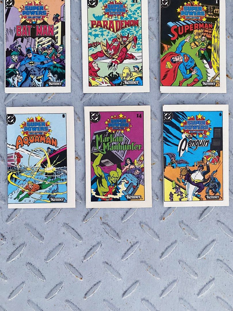 (Vintage) 1984 DC Super Powers Collection - Miniature Comics by Kenner ...