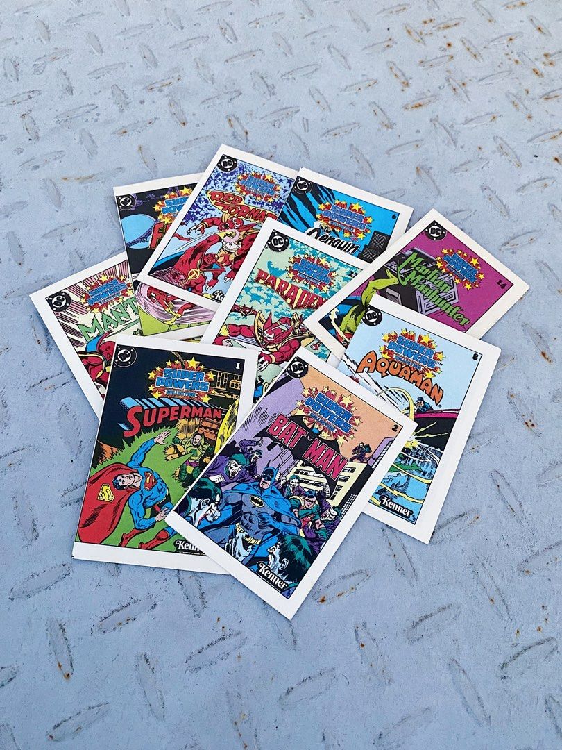 (Vintage) 1984 DC Super Powers Collection - Miniature Comics by Kenner ...