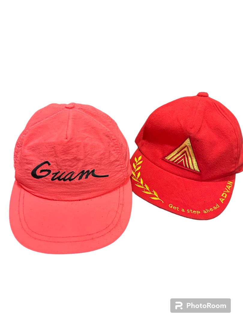 Vintage guam & Advan motorsport Cap, Men's Fashion, Watches ...