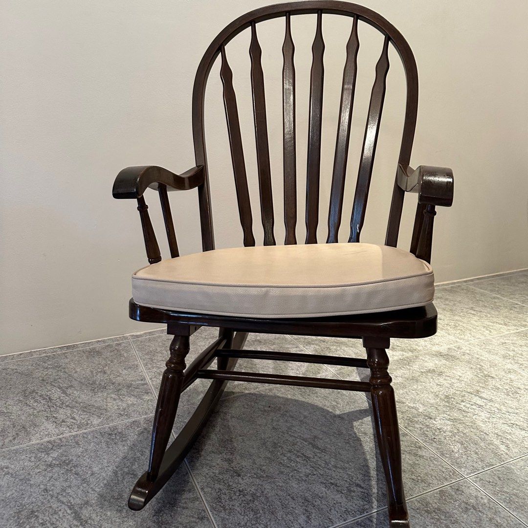 Vintage Rocking chair, Furniture & Home Living, Furniture, Chairs on ...
