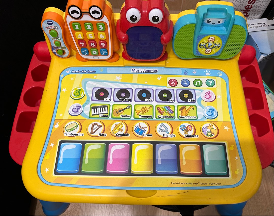 VTech Learn and Touch Activity Desk, Babies & Kids, Infant Playtime on ...