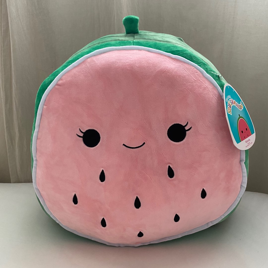 Wanda the Watermelon 16" Squishmallows, Furniture & Home Living, Home ...