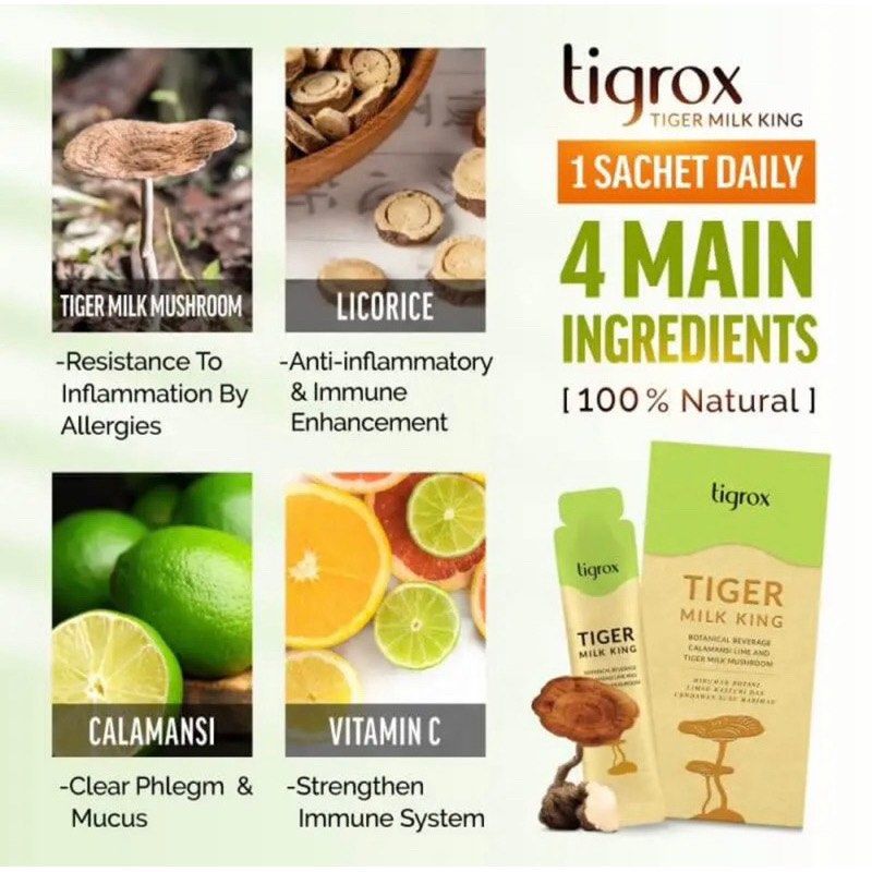 Wellous Tiger Milk King (20 Sachets), Health & Nutrition, Health ...