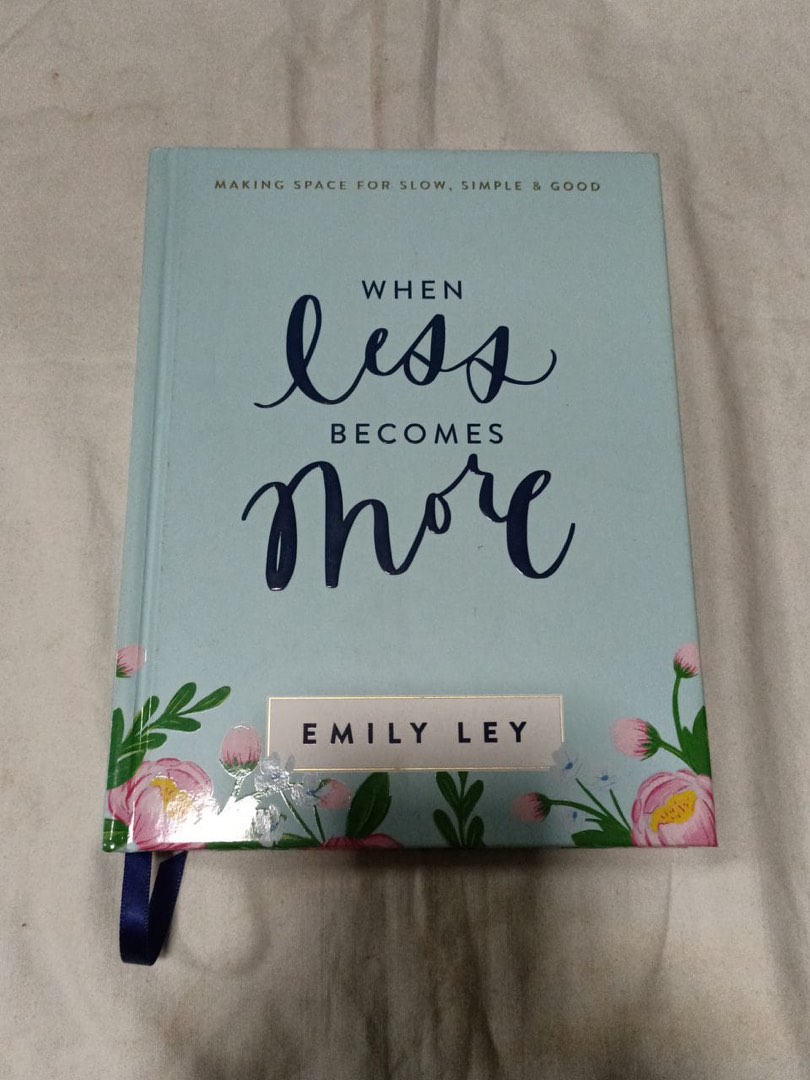 When Less Becomes More - Emily Ley Book, Hobbies & Toys, Books ...