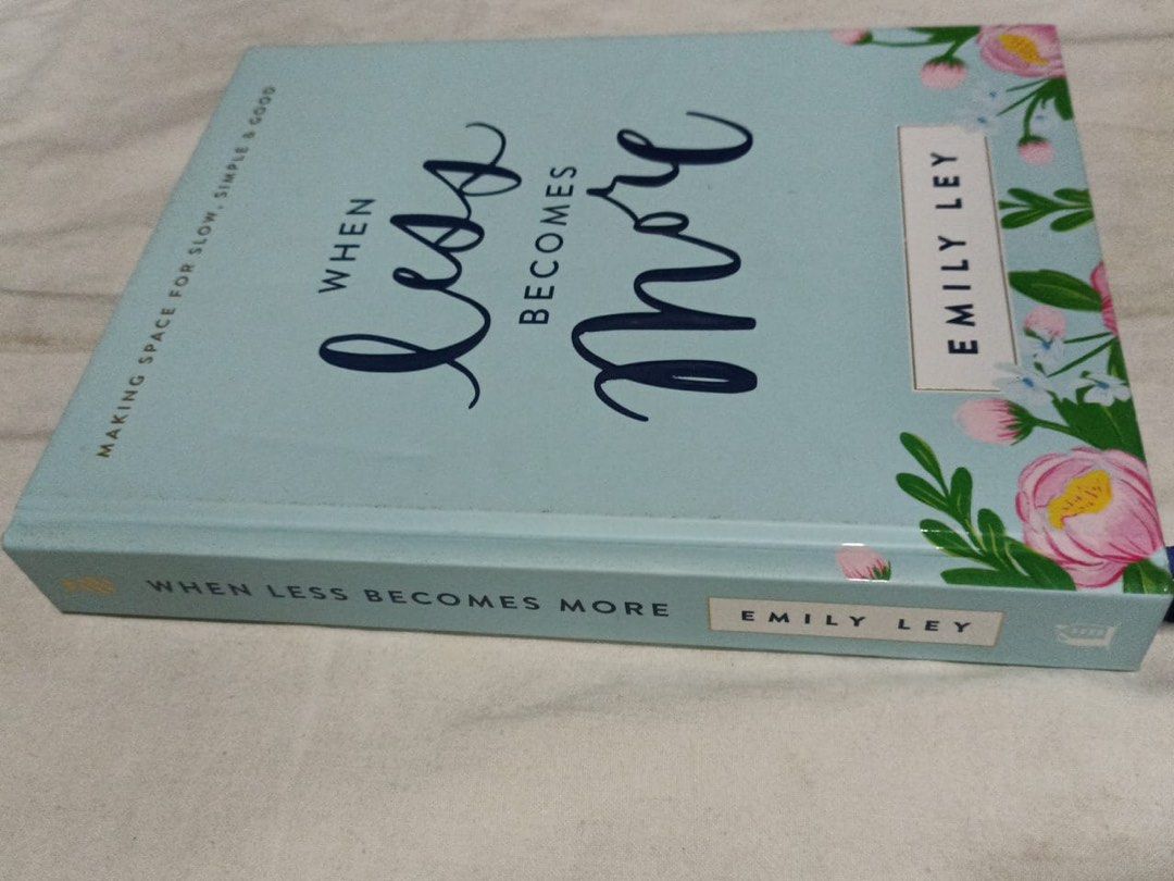 When Less Becomes More - Emily Ley Book, Hobbies & Toys, Books ...