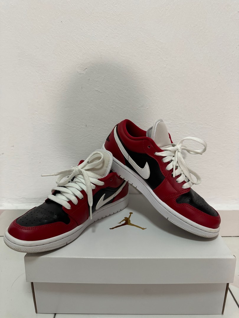 WMNS AIR JORDAN 1 LOW Chicago Reverse, Women's Fashion, Footwear ...