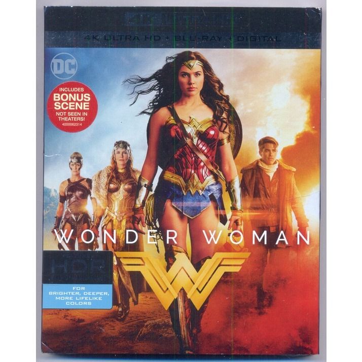 Wonder Woman 4K [ Blu-Ray ], Hobbies & Toys, Music & Media, CDs & DVDs ...