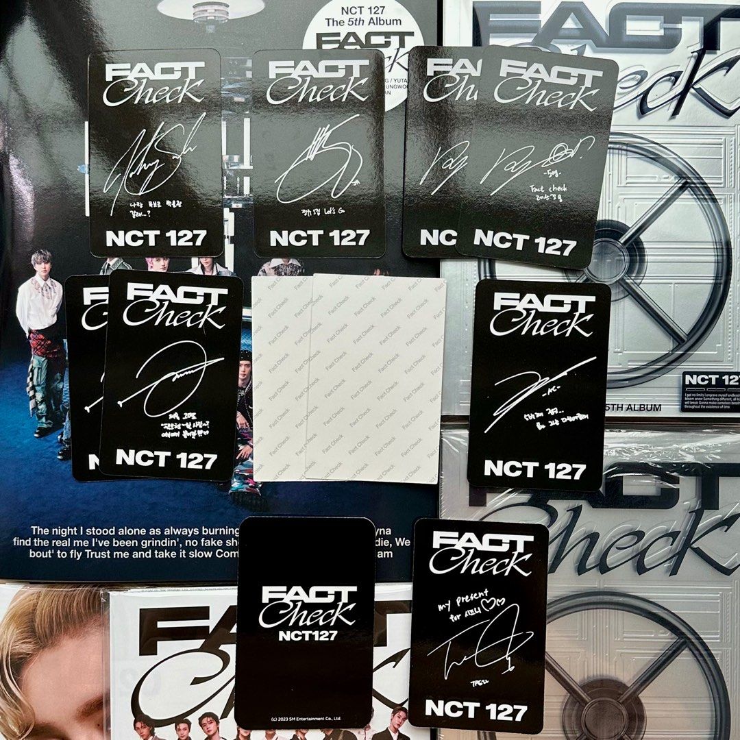 (WTT) NCT 127 Fact Check Album, Deluxe, D2C, Target | Taeil, Johnny ...