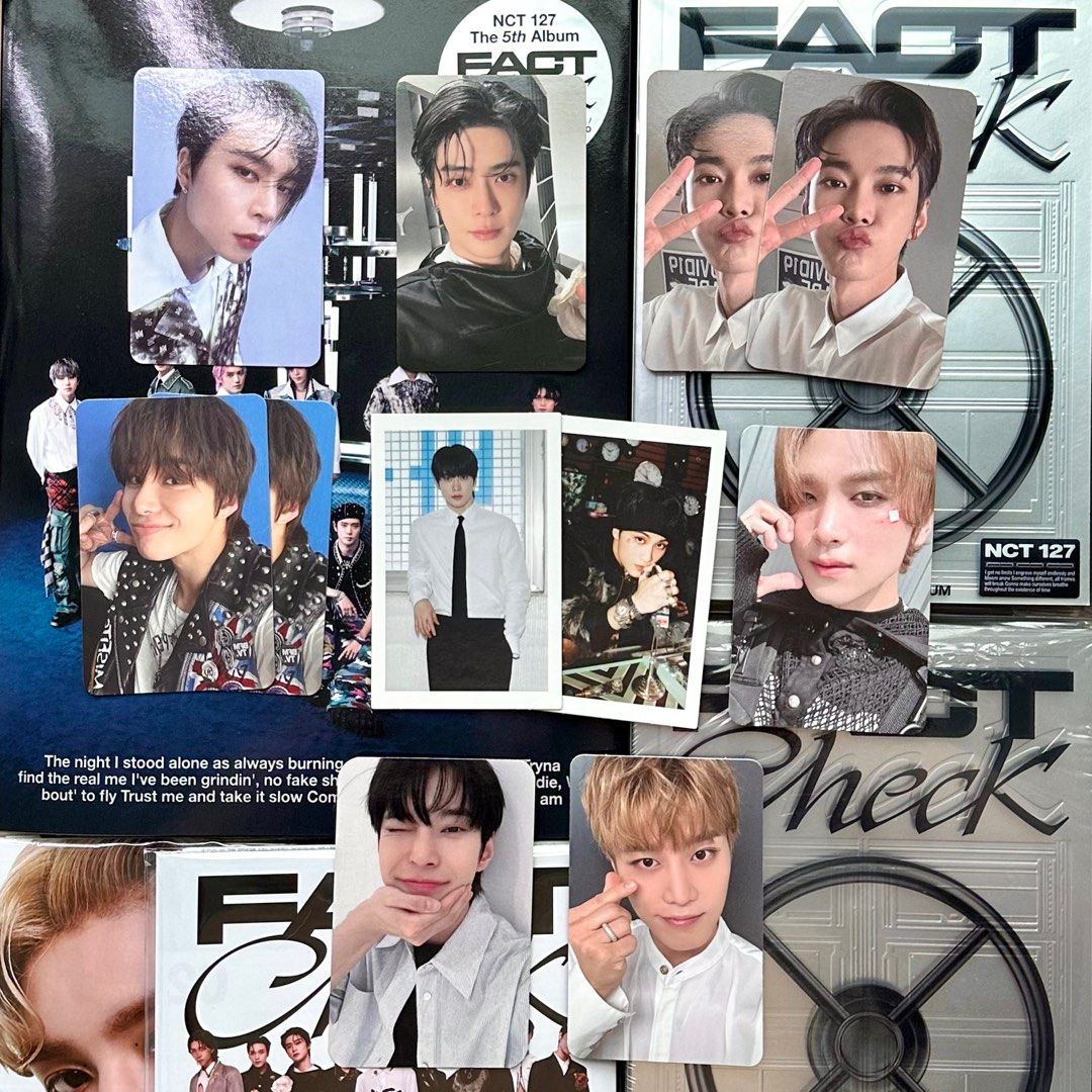 (WTT) NCT 127 Fact Check Album, Deluxe, D2C, Target | Taeil, Johnny, Doyoung, Jaehyun, Jungwoo ...