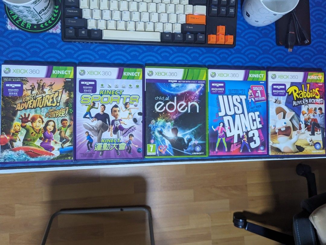 Xbox 360 kinect games, Video Gaming, Video Games, Xbox on Carousell