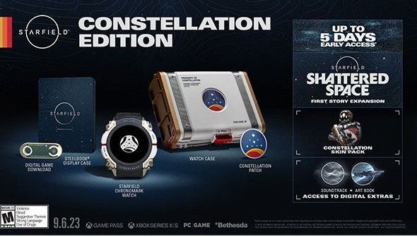 Xbox series X S 星空 Starfield Constellation Edition 典藏版, 電子遊戲, 電子遊戲 ...