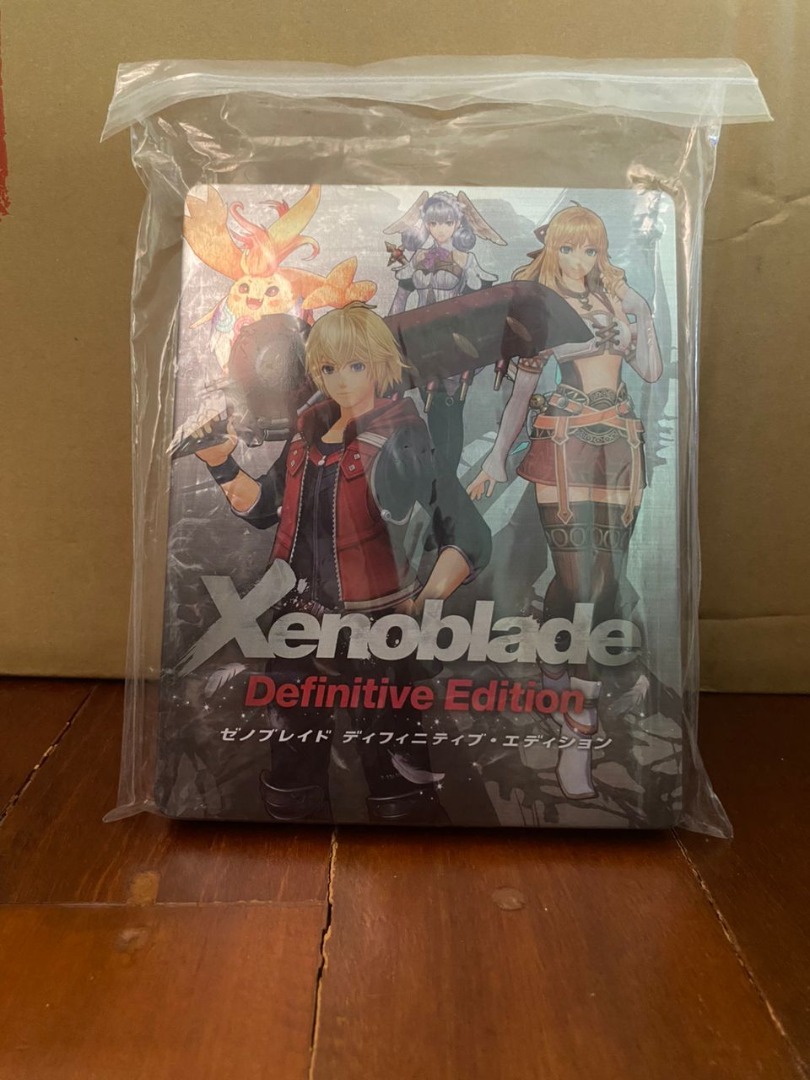 Xenoblade Definitive Edition Steelbook & Sound Selection Vinyl, Hobbies ...