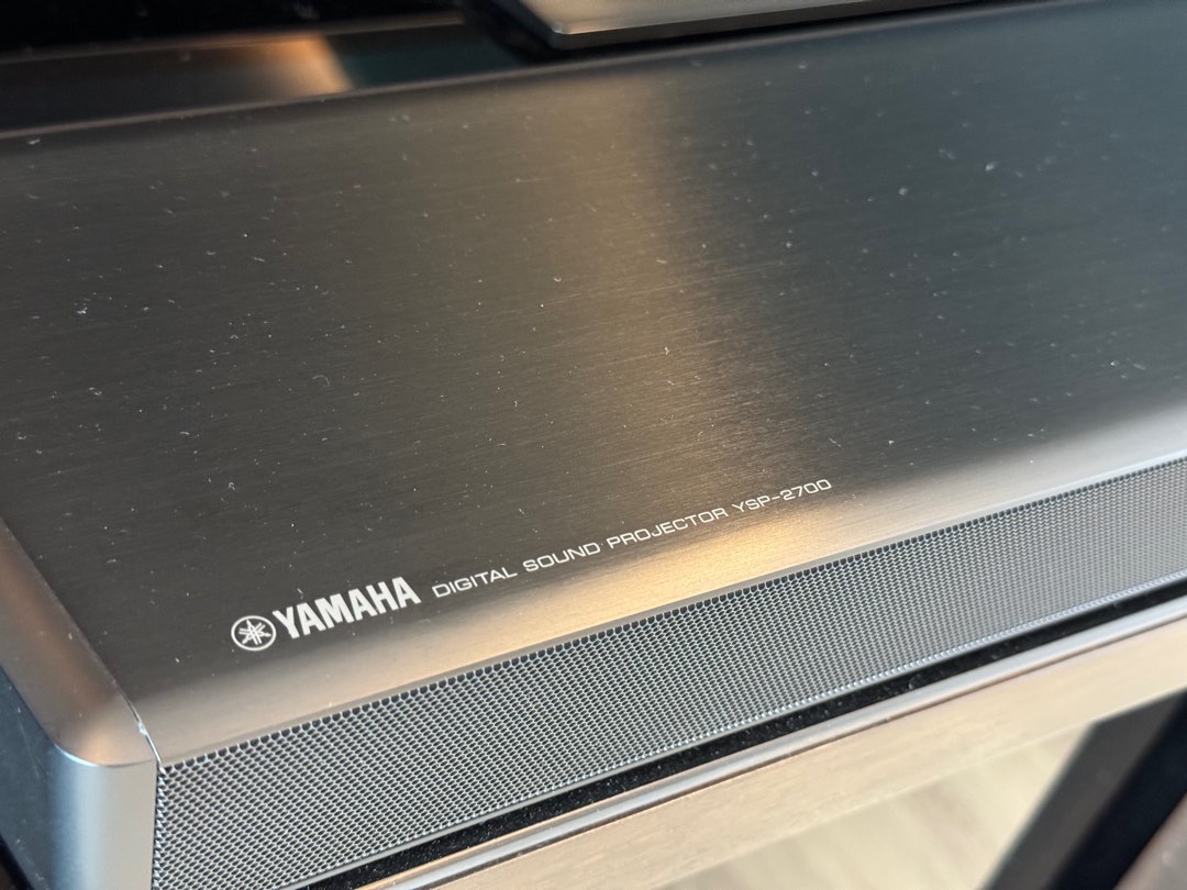 Yamaha YSP 2700 7.1ch Soundbar and Wireless Subwoofer, Audio, Soundbars ...