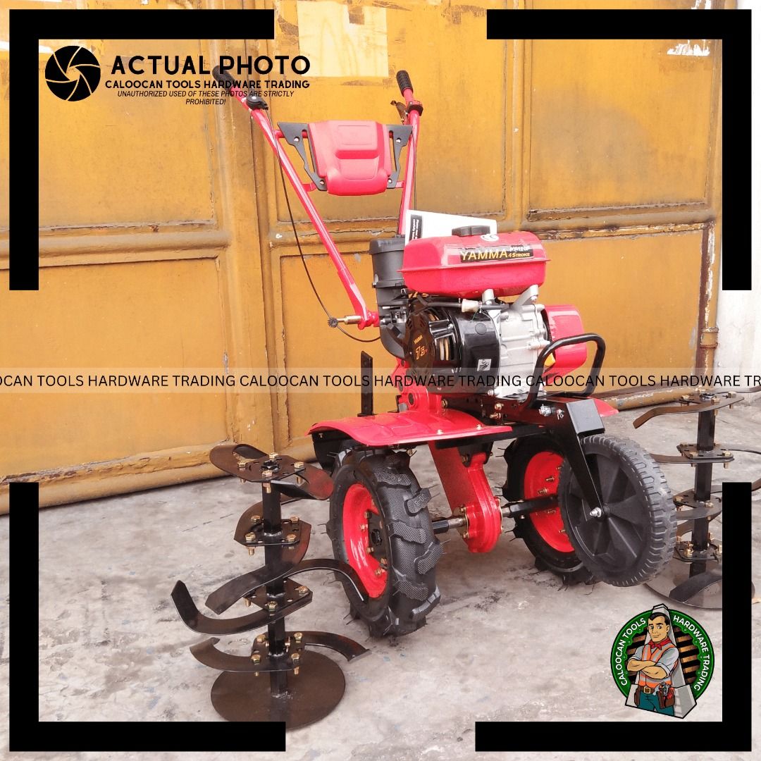 YAMMA 7.5HP Power Tiller/Planter/Plowman/Cultivator/Plowed (YM-1200G-PT ...