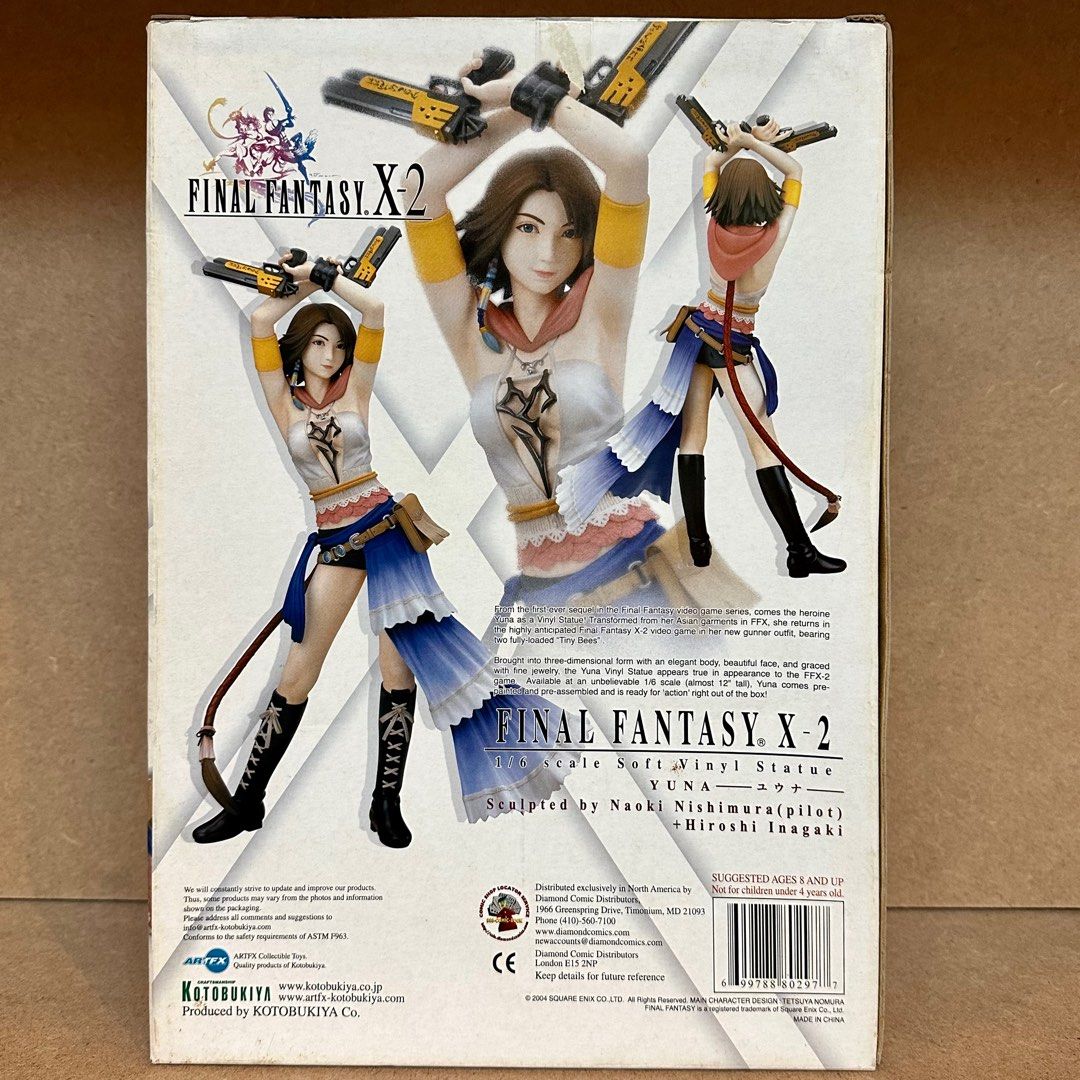 Yuna 1/6 ARTFX Statue Final Fantasy X-2 - Kotobukiya, Hobbies & Toys ...
