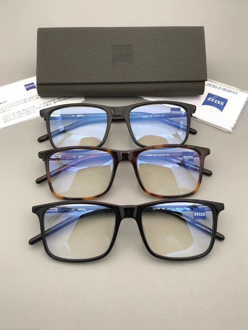 Zeiss rectangular frame glasses, Men's Fashion, Watches & Accessories ...