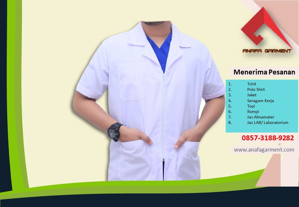 0857-3188-9282 Konveksi Jas Laboratorium di Kejawan Putih Tambak, Serba Serbi, Others di Carousell