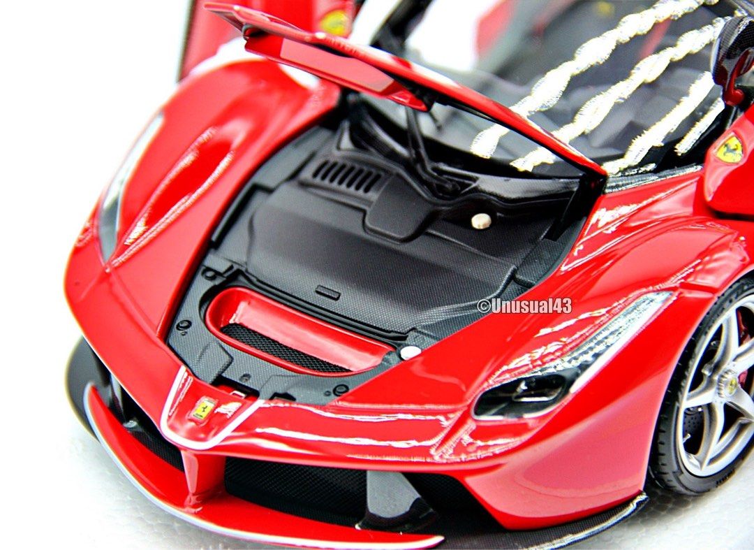 1/18 BBR Ferrari LaFerrari Aperta Rosso Corsa 322 Fully openable ...