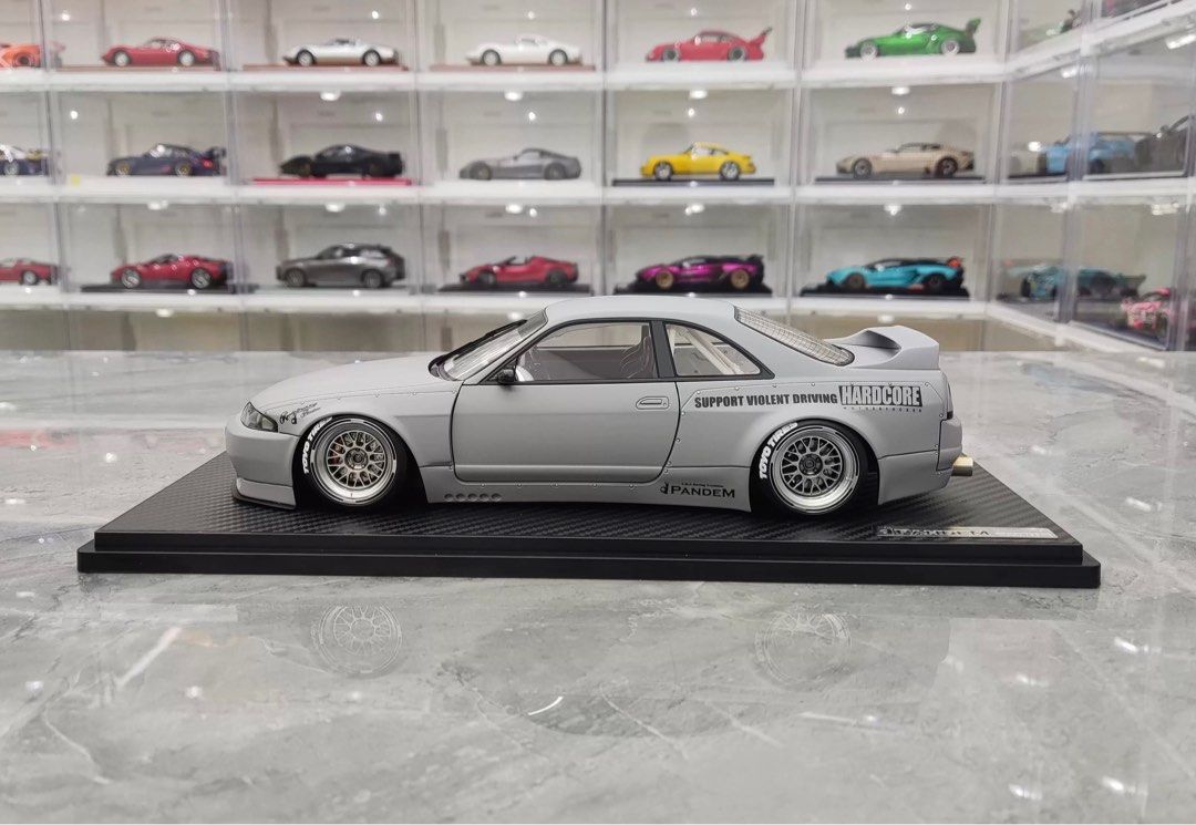 1:18 Nissans Skyline Gtr R33 Pandem, Hobbies & Toys, Toys & Games on ...