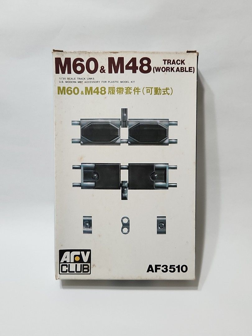 1/35 M60 & M48 Track Workable, Hobbies & Toys, Toys & Games on Carousell
