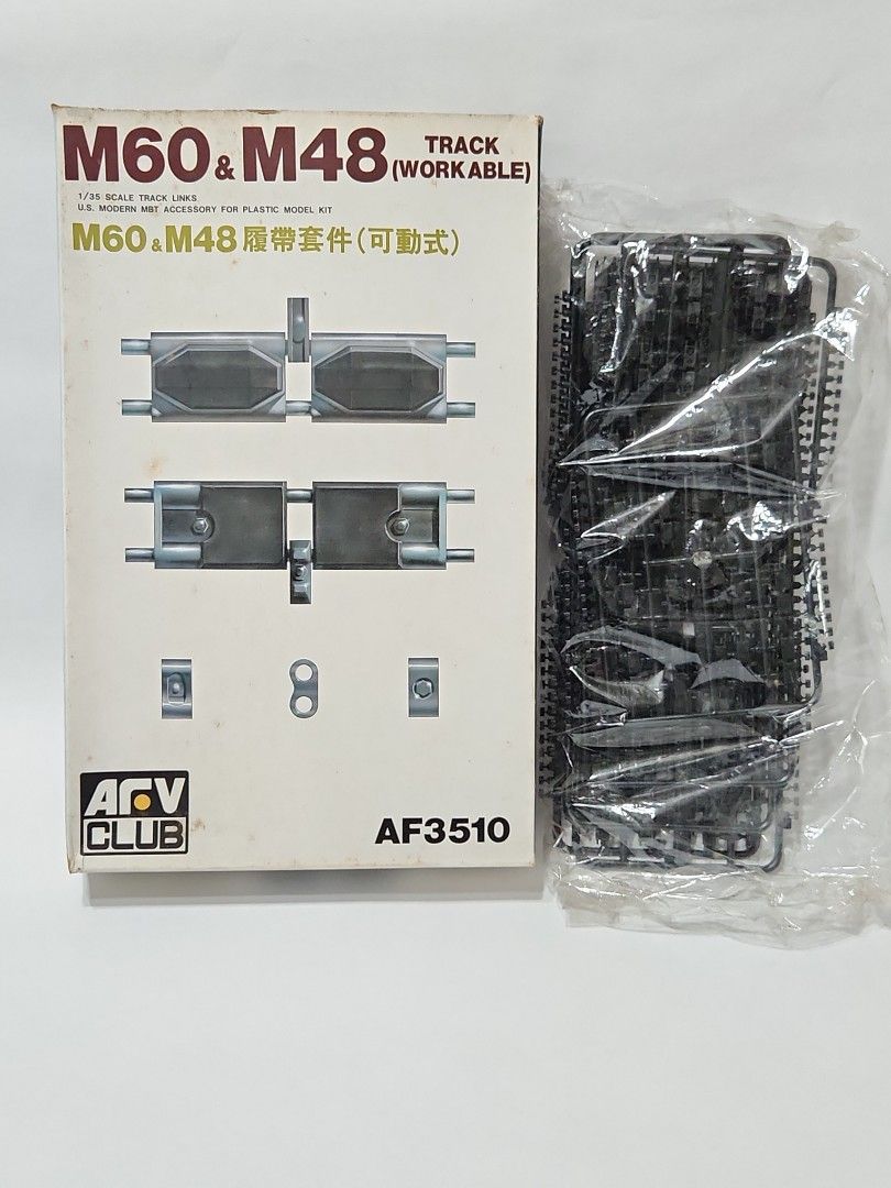 1/35 M60 & M48 Track Workable, Hobbies & Toys, Toys & Games on Carousell