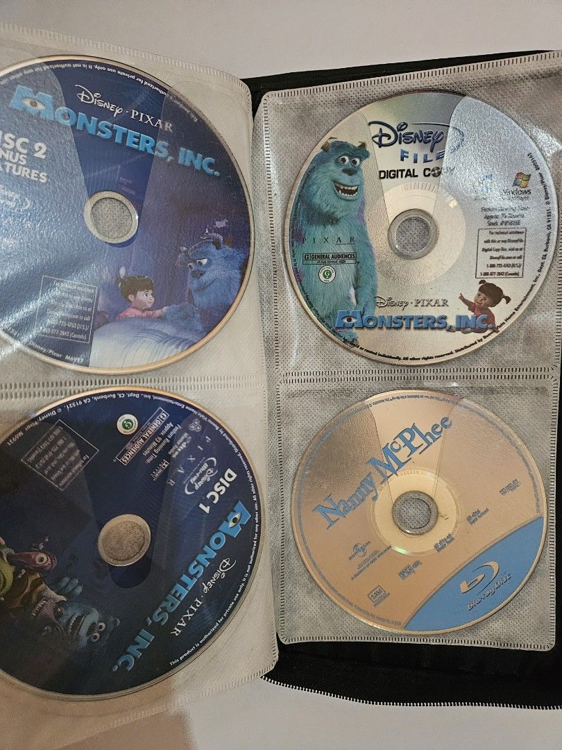 1 BAG OF DVDs and Blu-rays 58 DISC TOTAL (46 DVDs & 12 BLU-RAYS ...