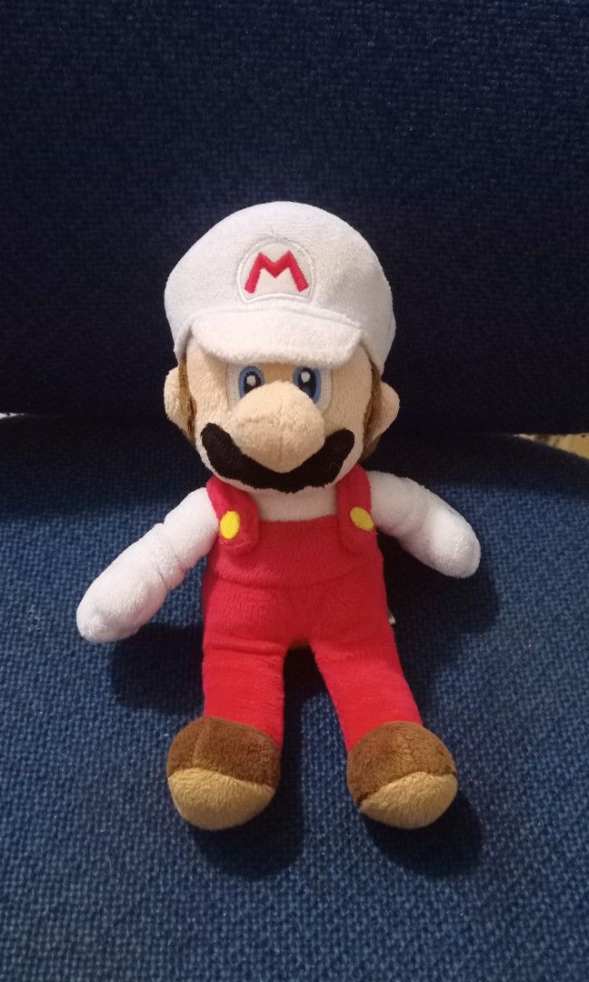 23cm white super mario stuffed toys, Hobbies & Toys, Toys & Games on ...