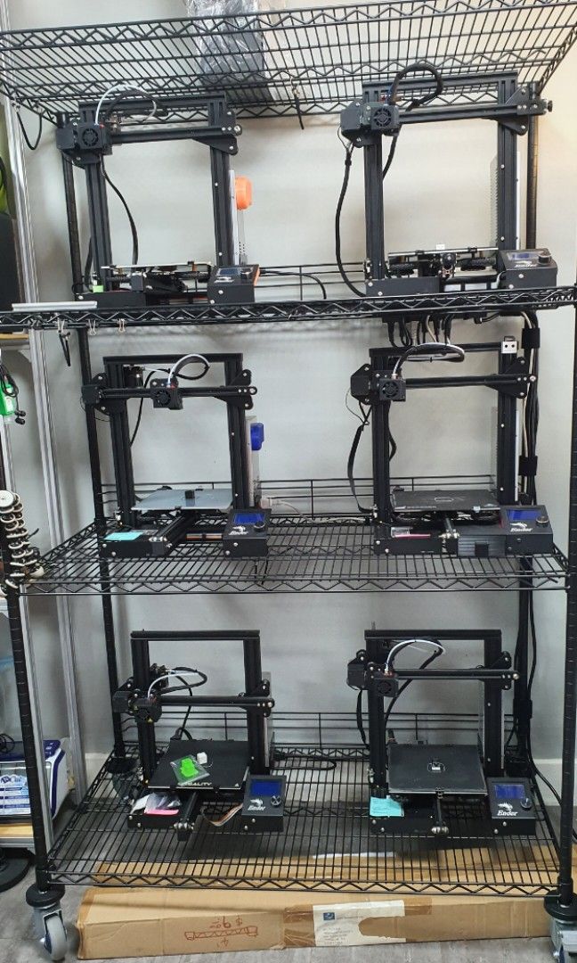 3D PRINT FARM FOR RENT! Creality Ender 3 V1, Computers & Tech, Printers ...