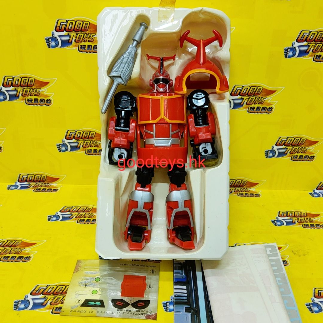 中古已開封 日版 BANDAI 機甲小寶 加布達 B-ROBO KABUTACK SUPER CHANGE NO.1 加布達, 興趣及遊戲, 玩具 & 遊戲類 - Carousell