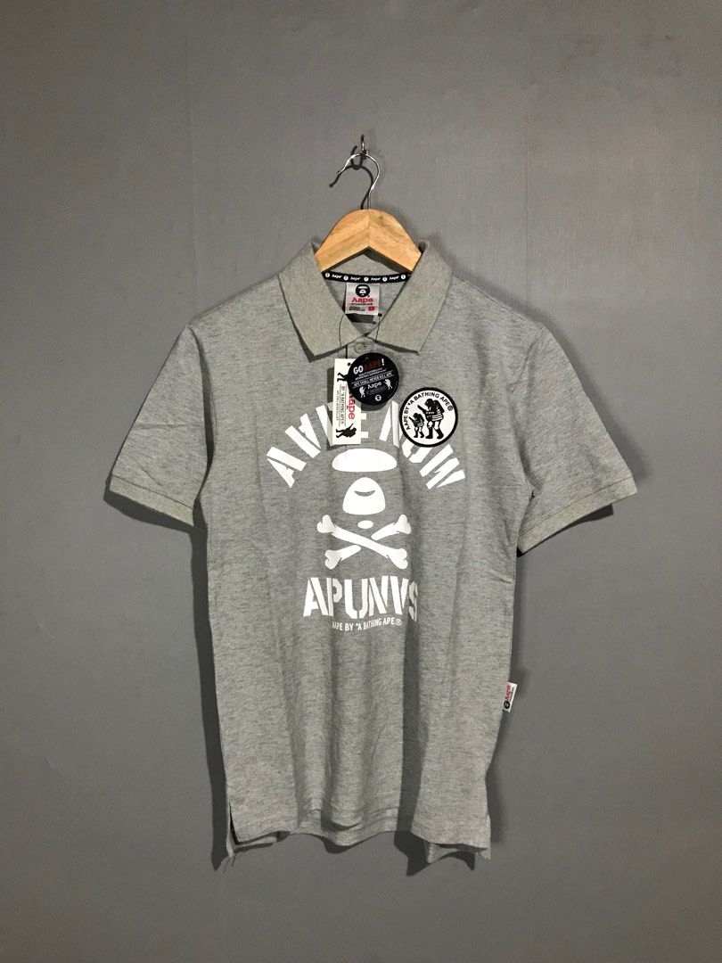 Aape by A Bathing Ape Polo Shirt, Men's Fashion, Tops & Sets, Tshirts ...